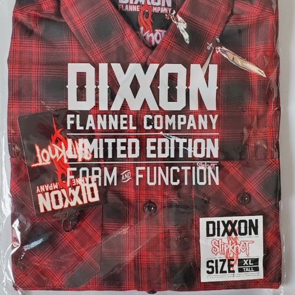 DIXXON | Shirts | Dixxon Flannel The Slipknot Limited Edition Mens ...